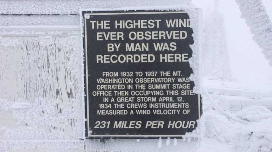 On this day in 1934, record 231-mph gust recorded on Mt. Washington