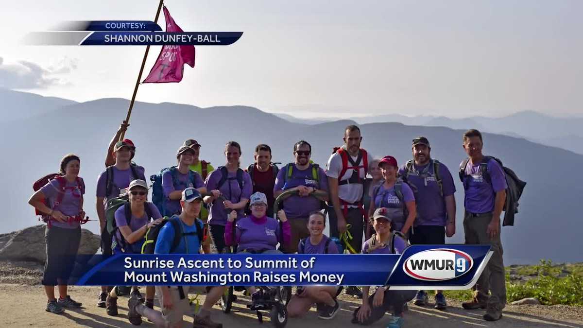 Athletes of various abilities climb Mount Washington, raise money