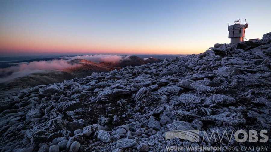 ‘Plenty of rime ice’ as Mount Washington records coldest reading of season
