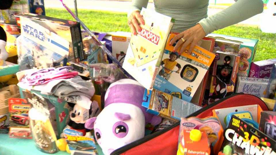 Children's hospital holds toy drive for Christmas in July