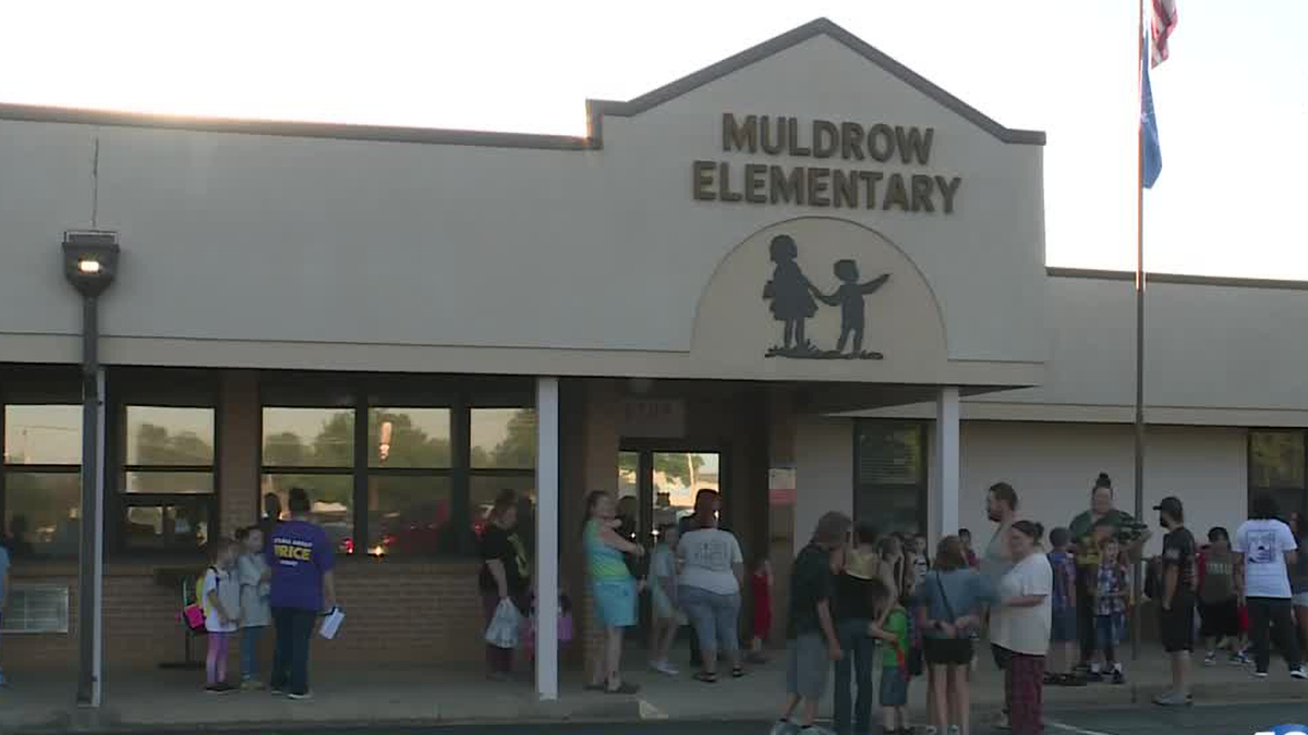 Muldrow students return to class