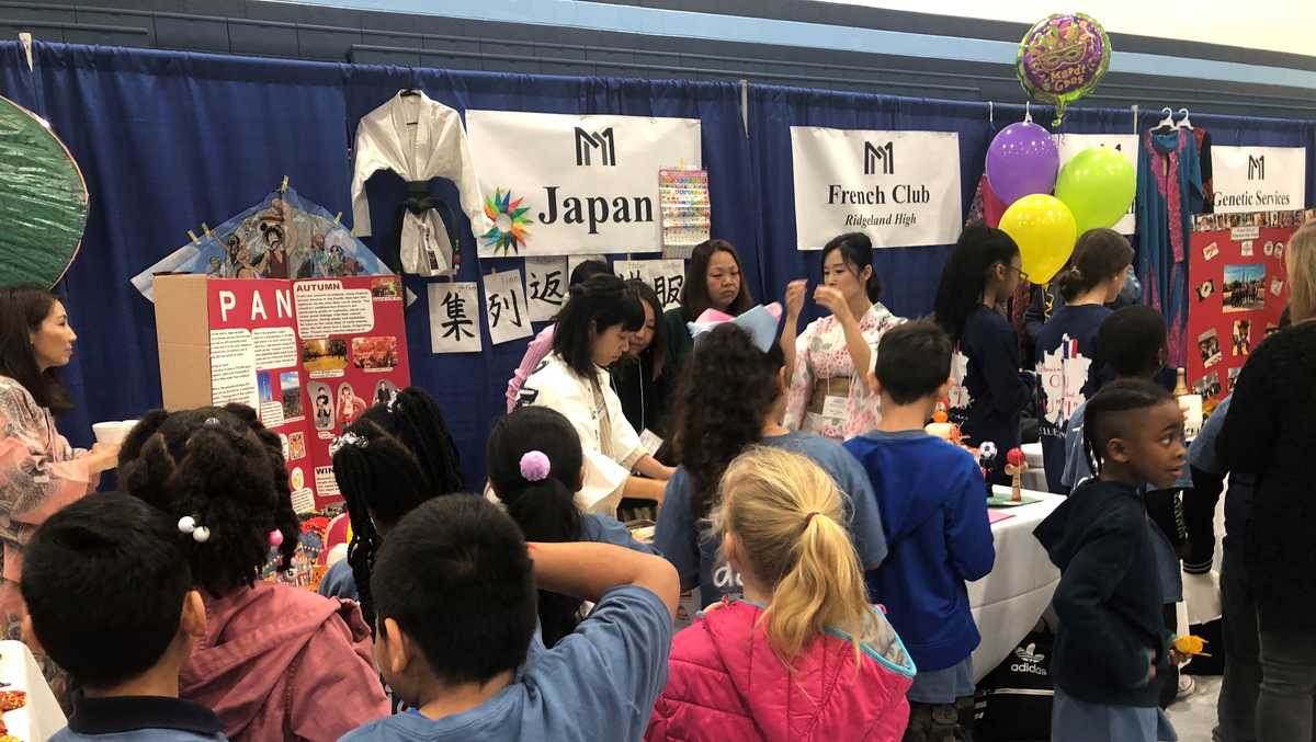 Madison students learn about countries at multicultural fair