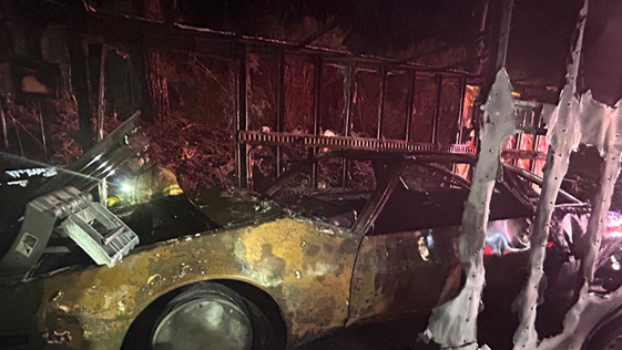 $1 million vehicle destroyed in fire leaving Monterey Car Week