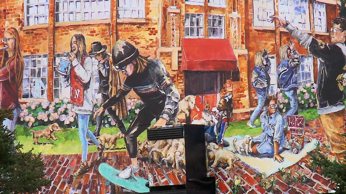 'It's what we do': Millard mural captures past, present & future