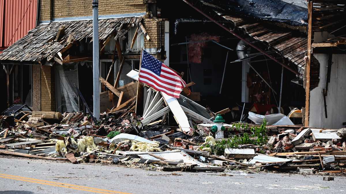 GALLERY: Sulphur tornado leaves destruction in its path