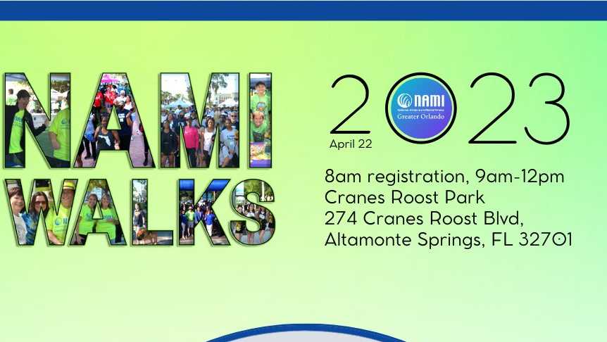 NAMI Greater Orlando prepares for annual walk at Cranes Roost