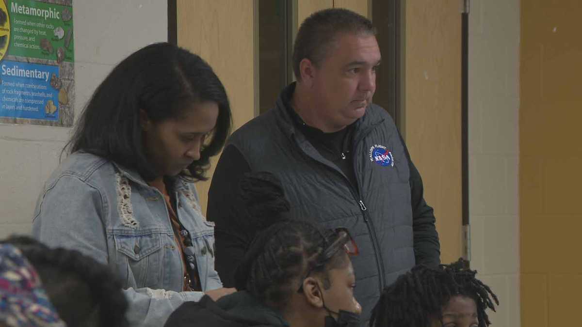 NASA employees visited Jackson schools to teach about their jobs