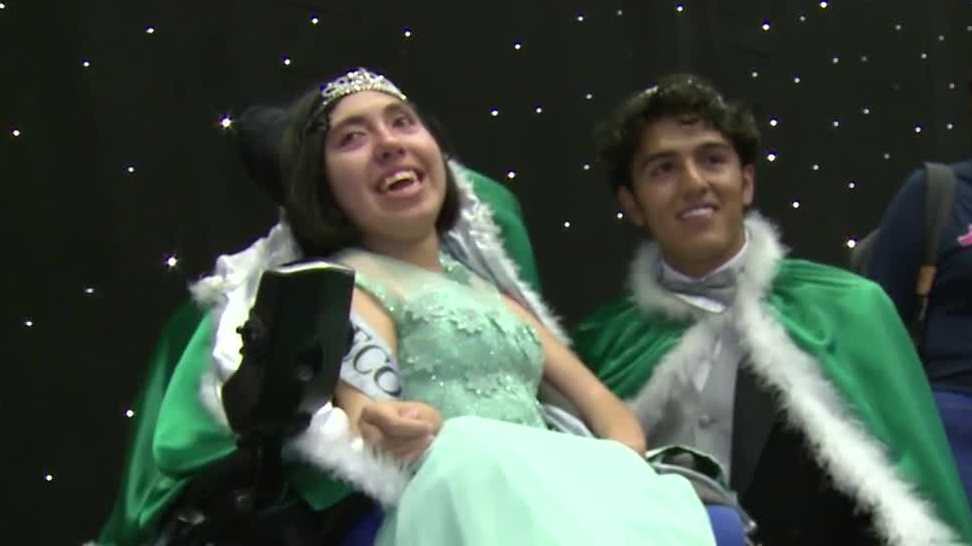 Albuquerque High student with cerebral palsy makes history becoming ...