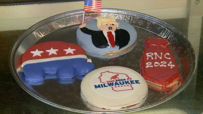 Milwaukee bakery rolls out Trump cookies ahead of RNC