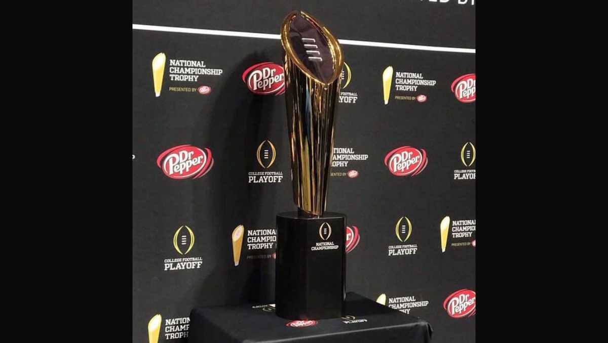 Clemson's National Championship trophy to be displayed for fan this week