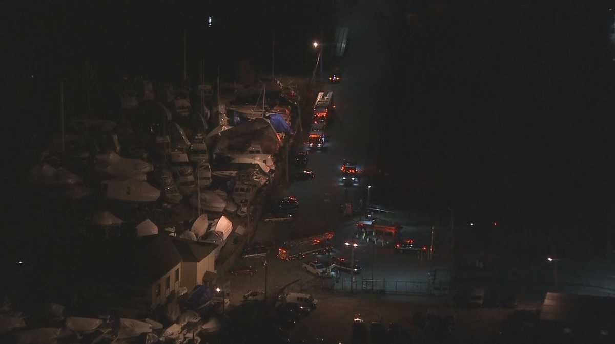 Hazmat crews respond to National Grid facility in Boston