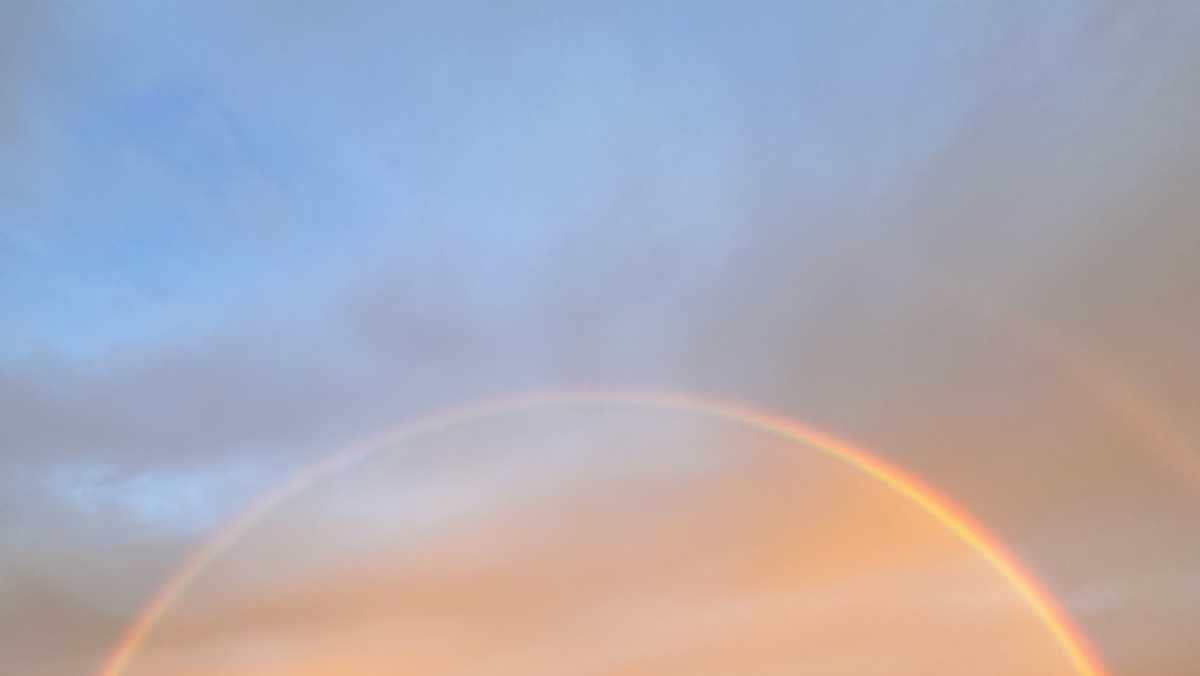 Rainbow dazzles in Sacramento area. How they form explained