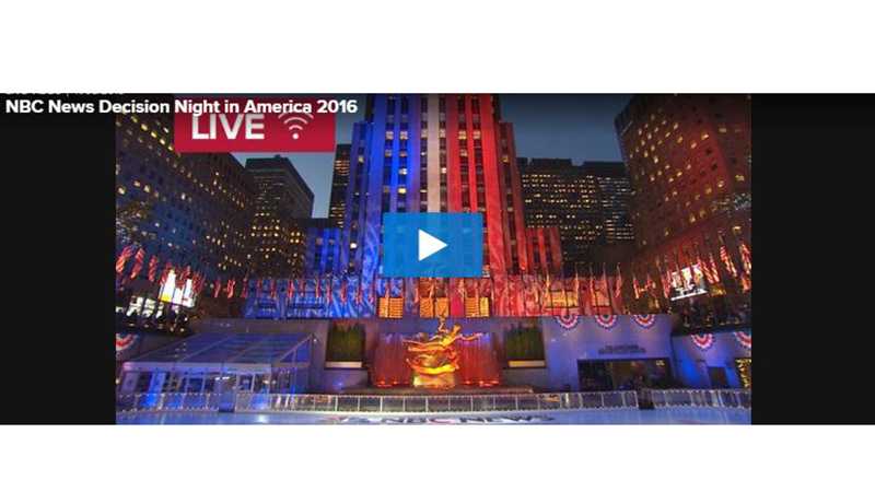 LIVESTREAM: Watch NBC's election coverage