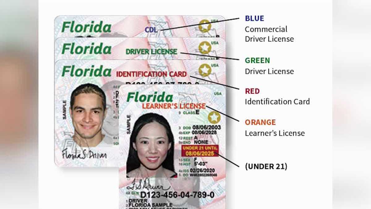 Florida IDs to include random numbers for added security