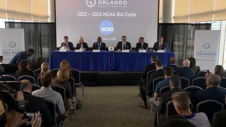 Greater Orlando area announces bids in hopes to host NCAA Championships