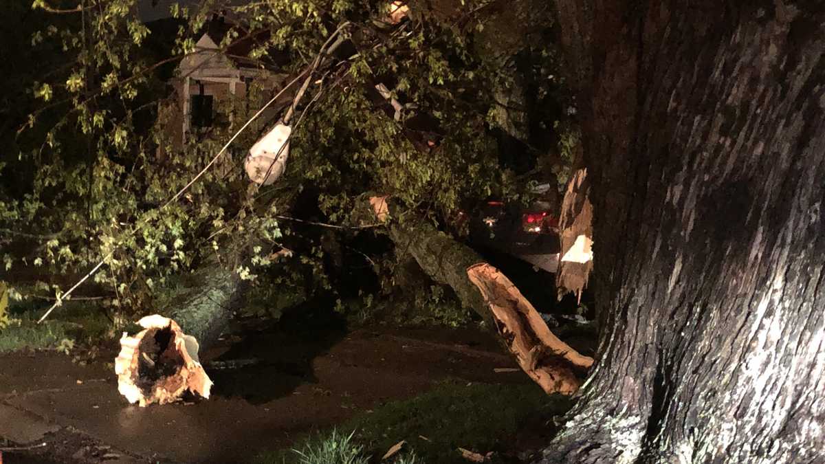 PHOTOS: Storms leave trail of widespread damage across the region