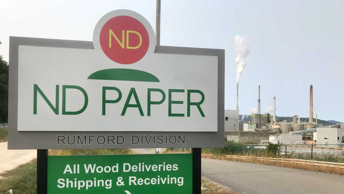 Rumford paper mill to temporarily idle a machine, 100 affected