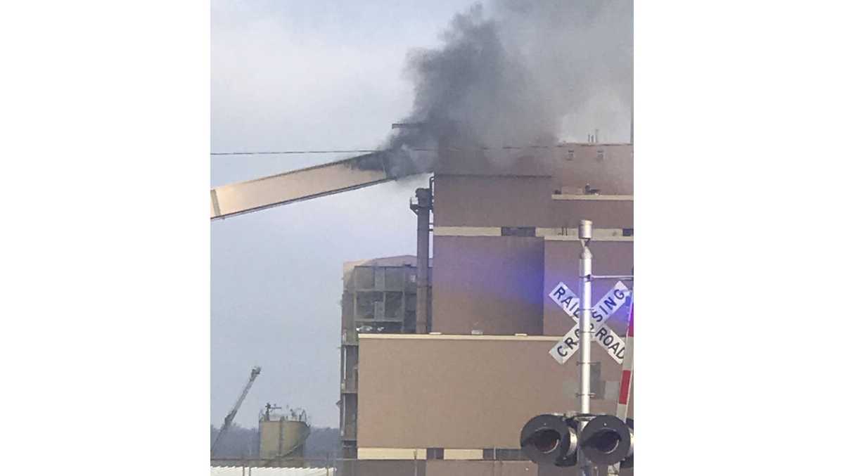 Fire breaks out at Nearman Power Plant in KCK Friday