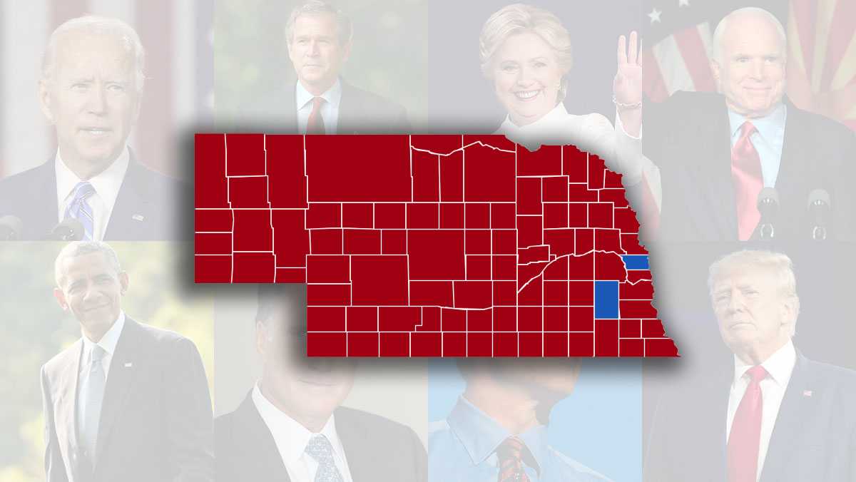 Election 2024: How Nebraska has voted for president in the past