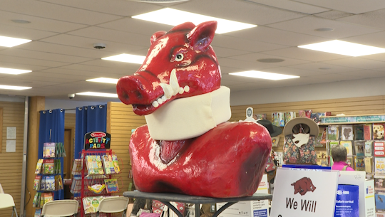 Fans shop for neck braces ahead of Bobby Petrino return to Razorback ...