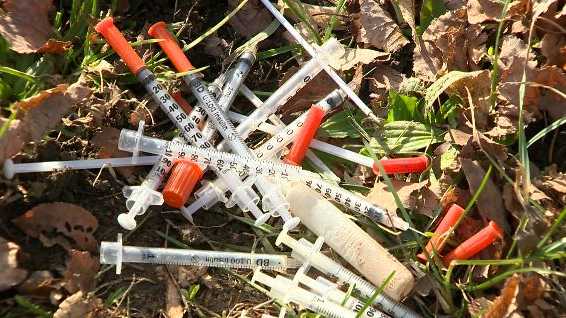 Dirty, discarded needles plague Boston neighborhoods