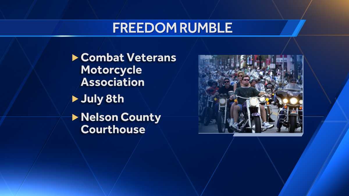Combat Veterans Motorcycle Association to hold annual ride