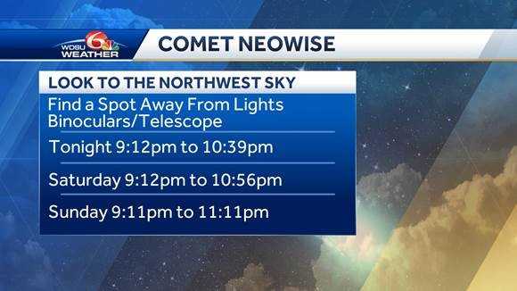 LOOK UP: How to view rare comet NEOWISE that won't return for 6,800 years