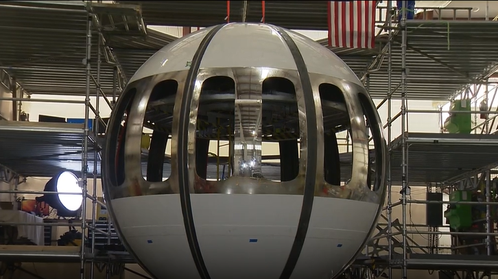 Spaceship Neptune: Capsule taking passengers to the edge of space