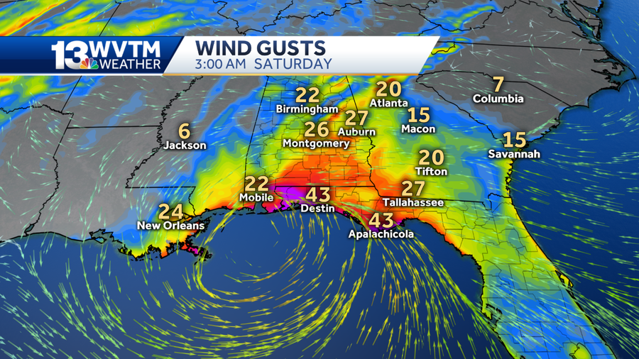 TRACKING THE TROPICS: Tropical Storm Warning for Alabama coast