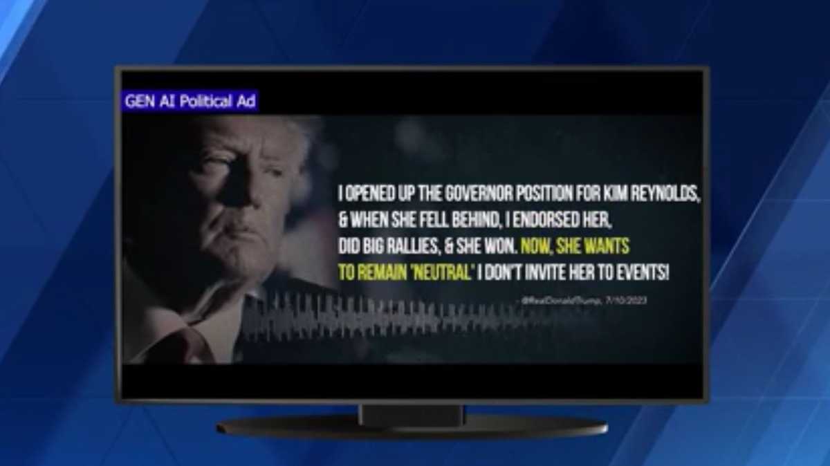 Political analyst reacts to AI-generated Trump voice used in pro ... Political analyst reacts to AI-generated Trump voice used in pro ...