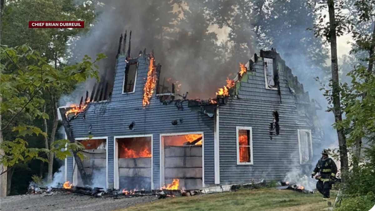 New Boston home destroyed in fire