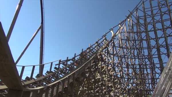 Video: New roller coaster rising at Kings Island