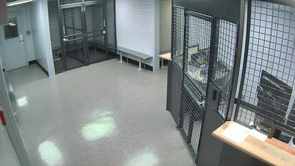 Photos show before-and-after construction at Independence Police Dept.