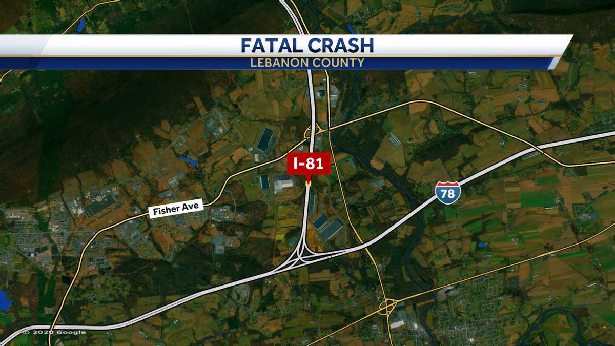Fatal Crash On Interstate 81 South In Lebanon County