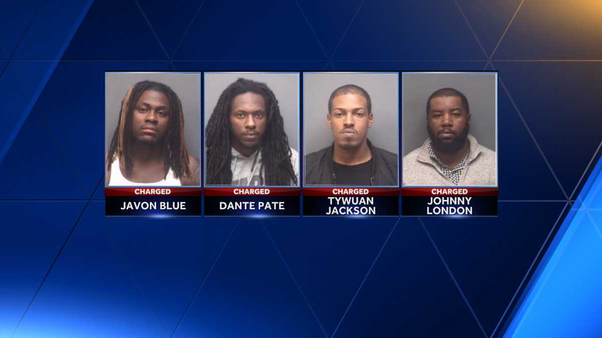 Four High Point men accused of murdering man behind bars