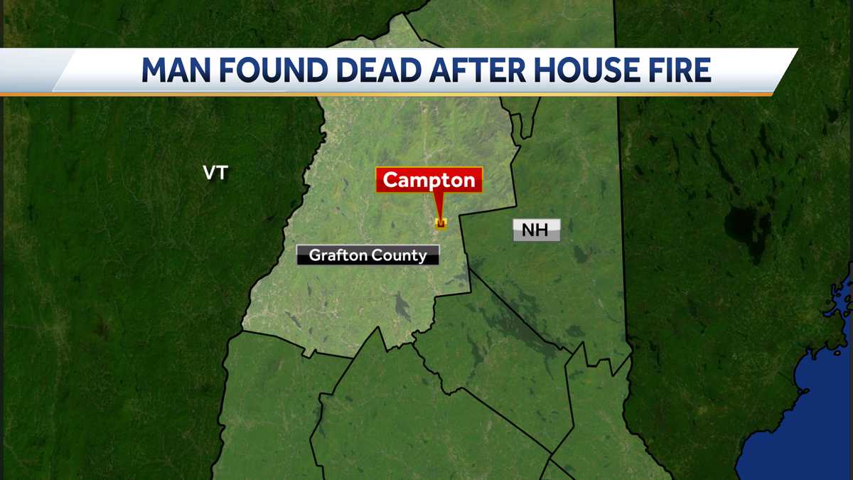 New Hampshire man found dead in fatal house fire