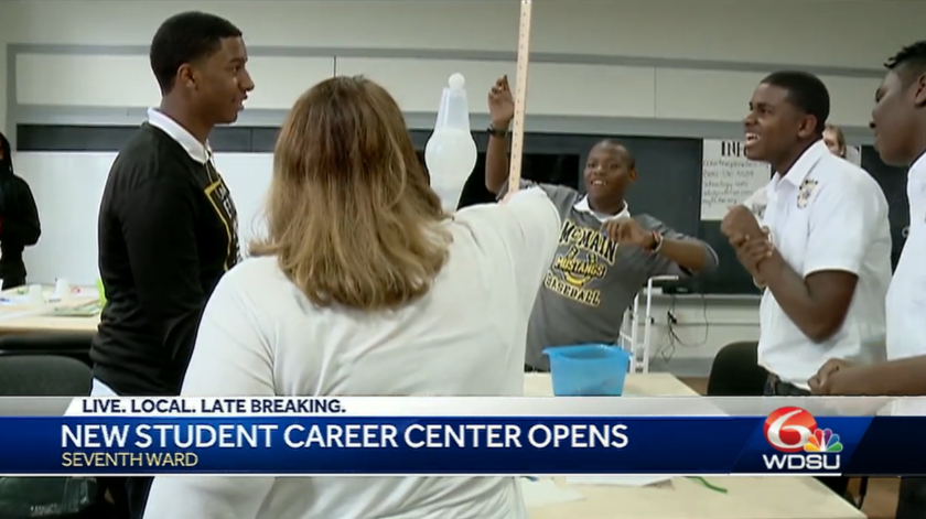 New Orleans Career Center opens for high school juniors and seniors