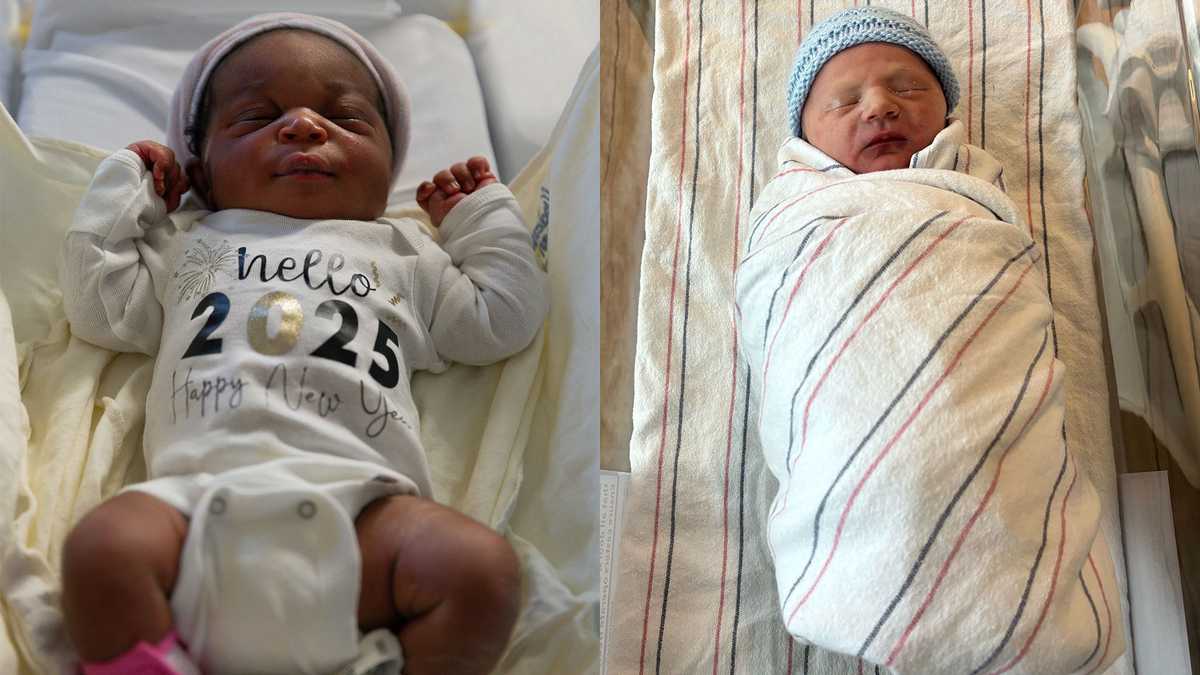 Maine hospitals welcome 2025 New Year's babies