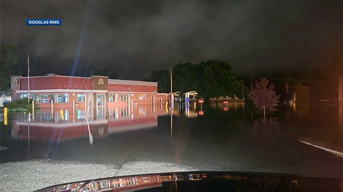 Slideshow: Damage from flash flooding in New Hampshire