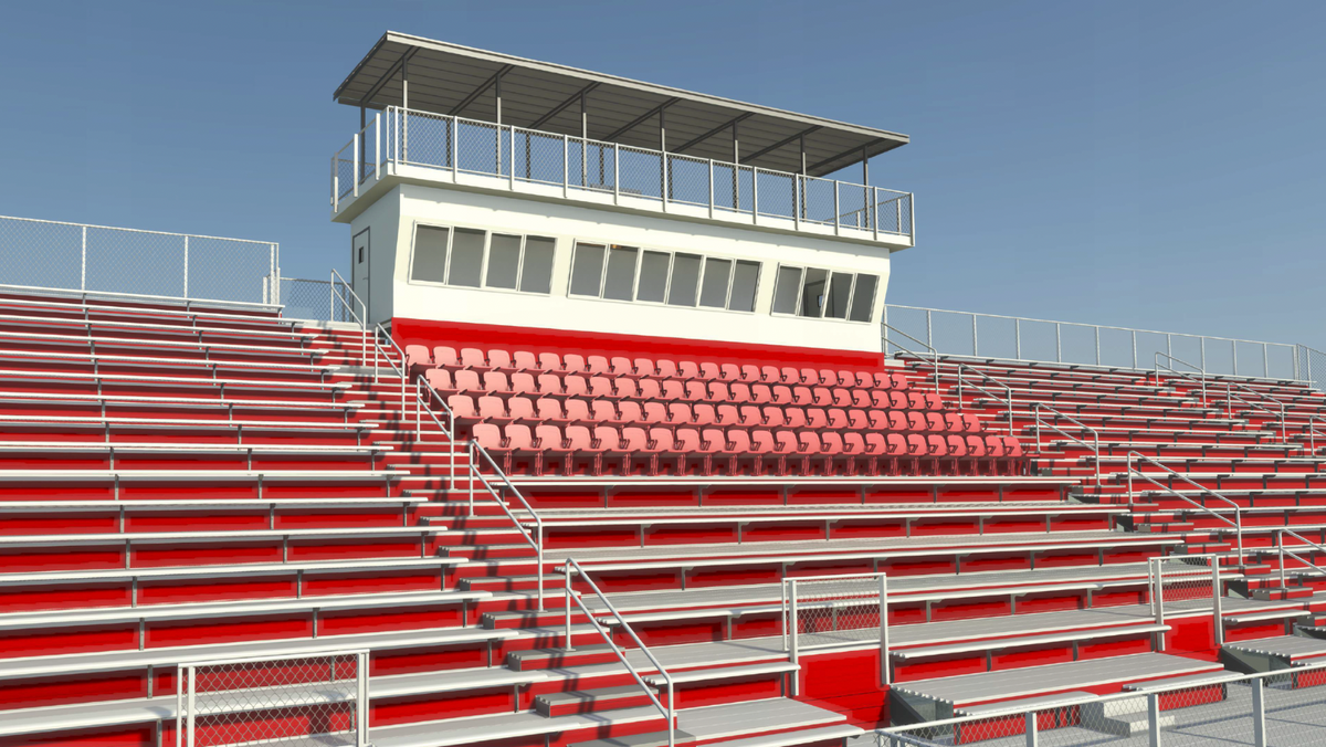 Bleachers demolished as first phase of stadium renovation begins at ...