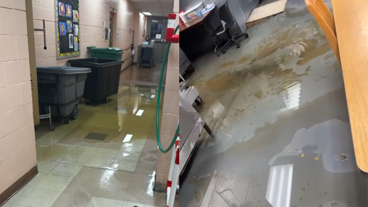 Smelly sewage backup causes Mass. school to send students home early