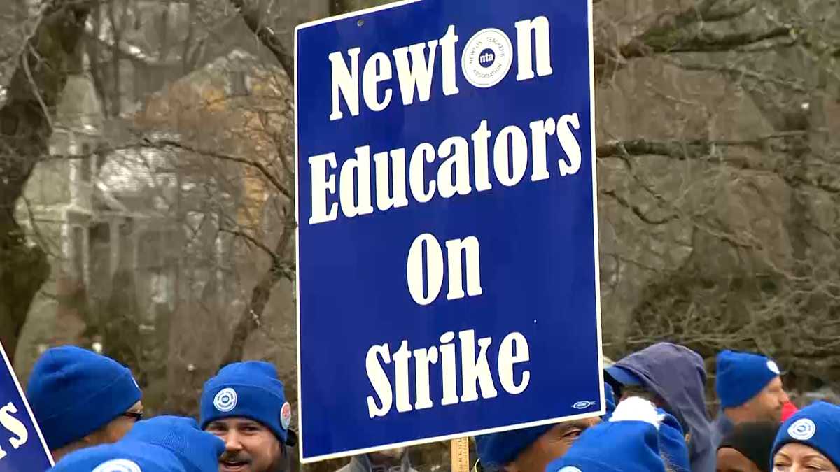 Parent frustration over Newton teachers' strike boils over