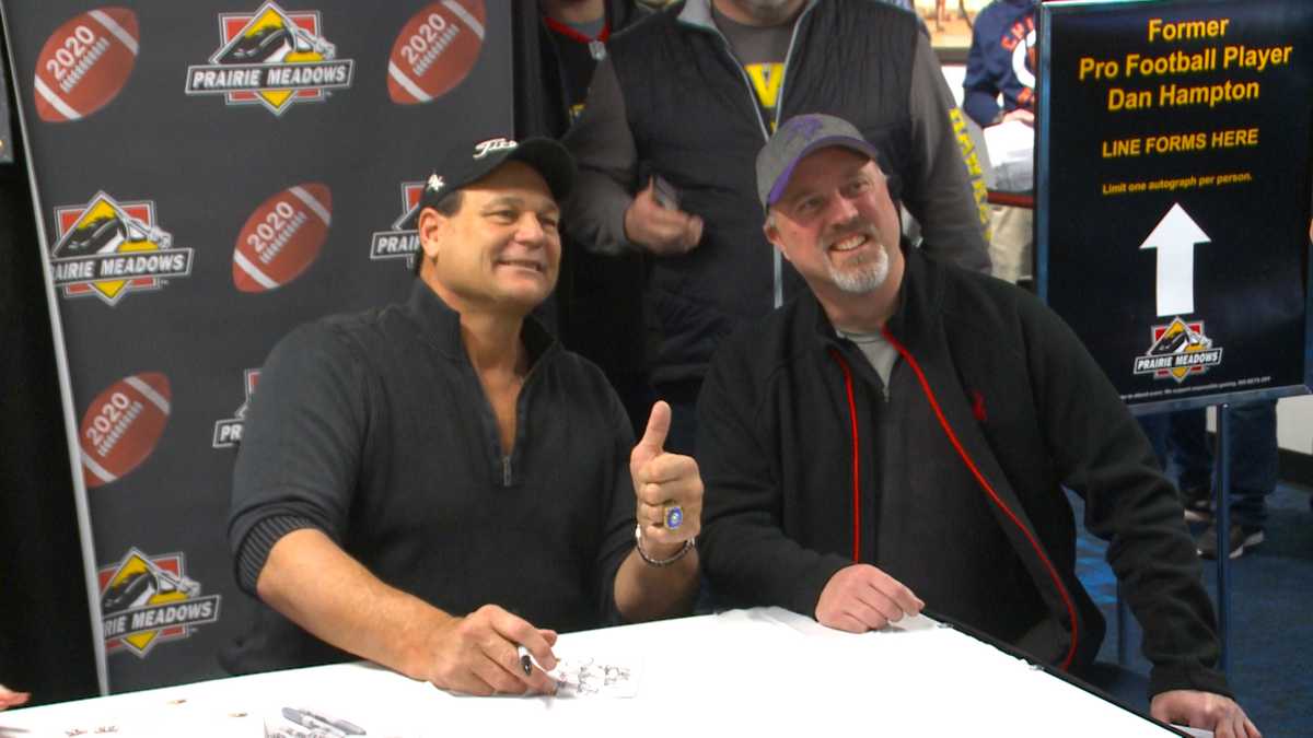 NFL pros visit Prairie Meadows