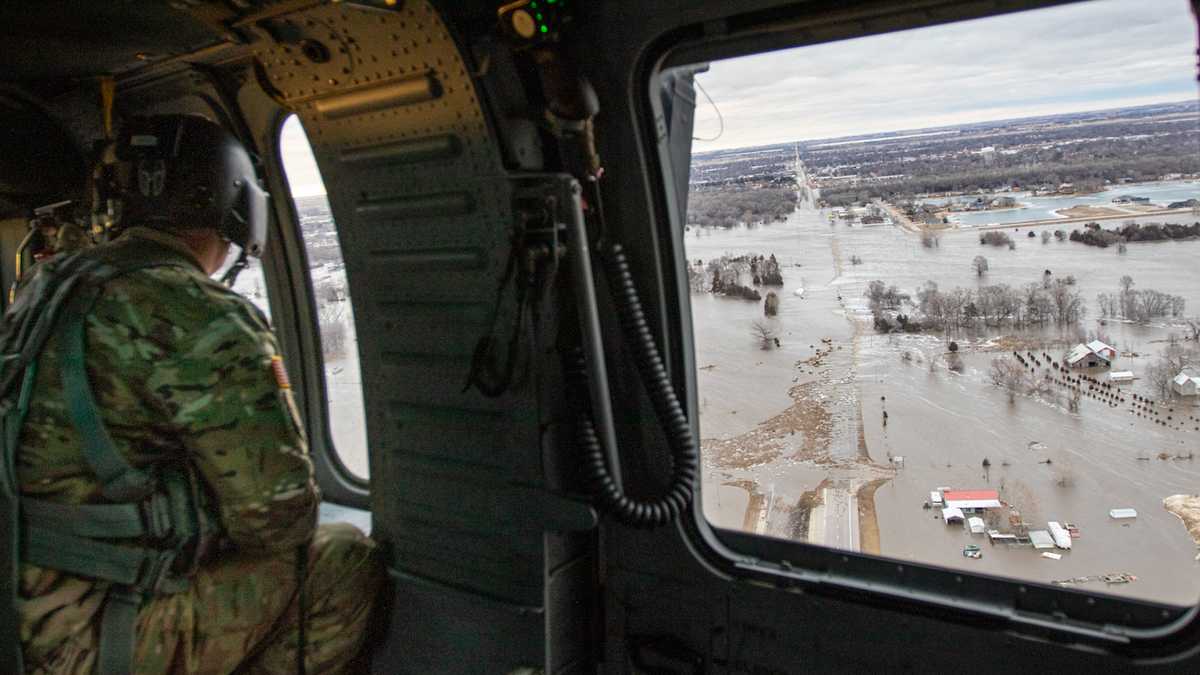 Nebraska National Guard Blackhawk crews reflect on 2019 rescues
