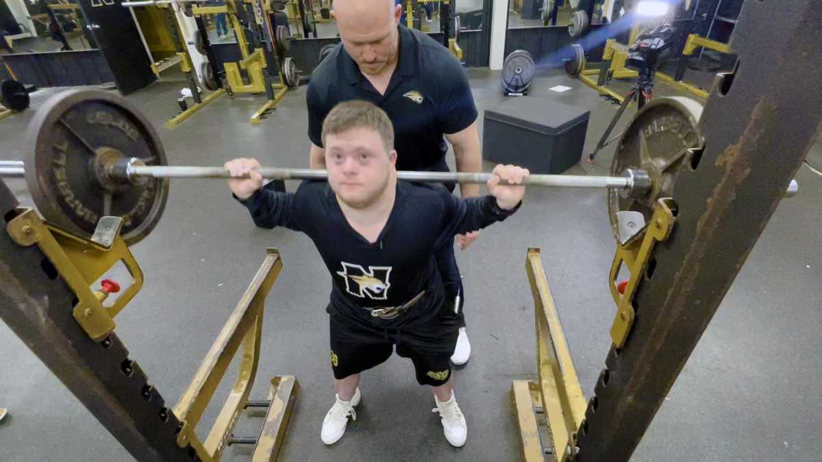 Special Olympics gold medalist’s story inspires those around him