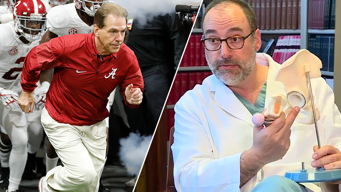 Alabama coach Nick Saban to undergo hip surgery next week