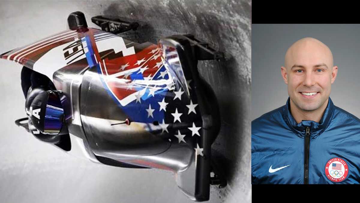 Nick Cunningham 4-man bobsled Heat 1: 49.60 seconds