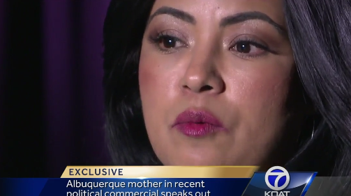 Exclusive: Mother in recent political commercial speaks out