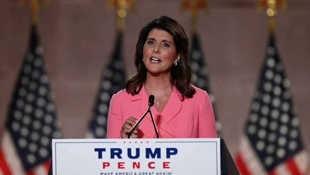 Nikki Haley praises President Trump's leadership: He "has always put ...