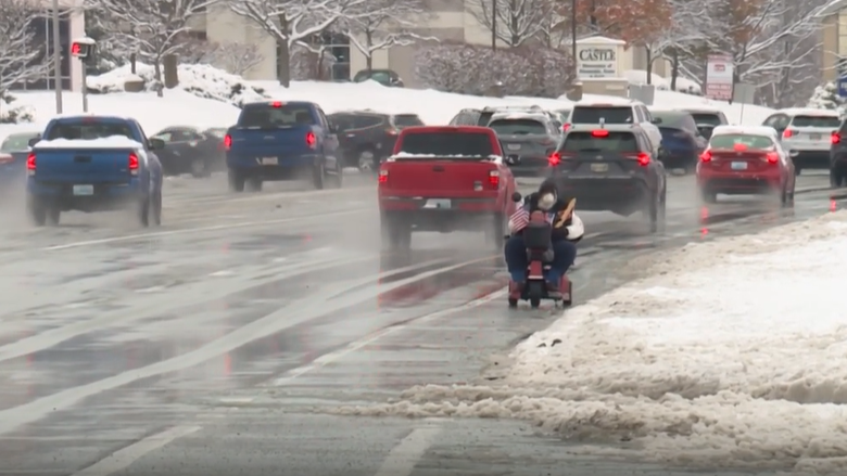 Snow creates challenges on roads for Northern Kentucky drivers during ...